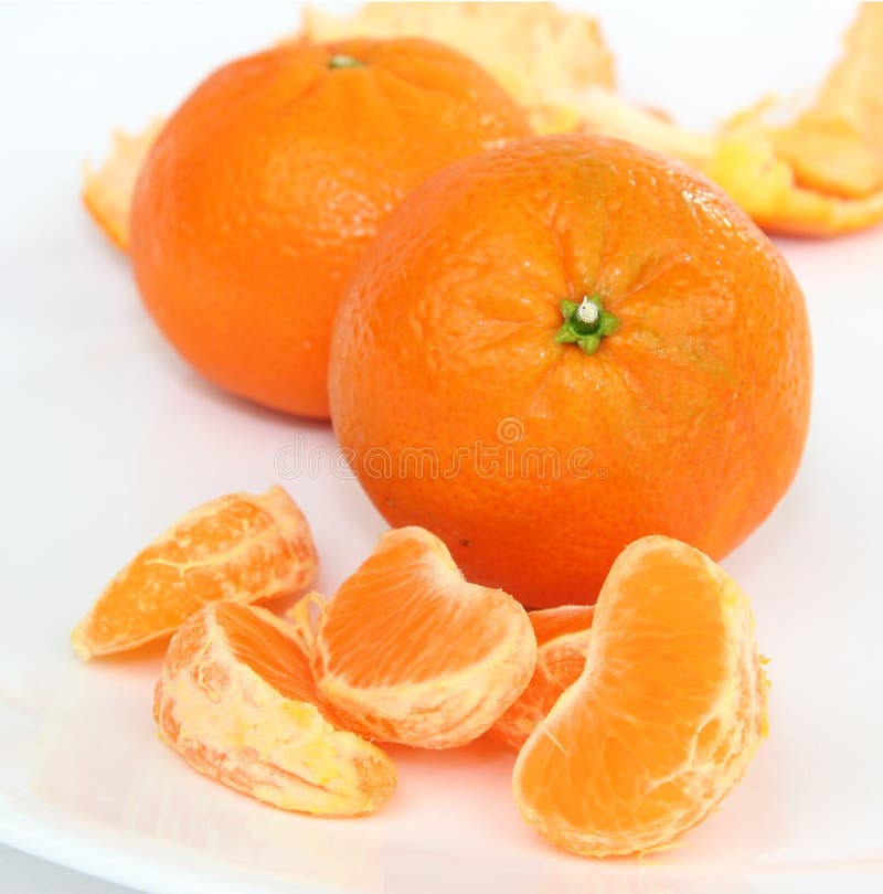 Mandarijnen stock foto. Image of markt, mandarijn, salade - 18746468