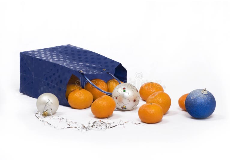 Mandarin Christmas stock photo. Image of tinsel, wait - 3781052