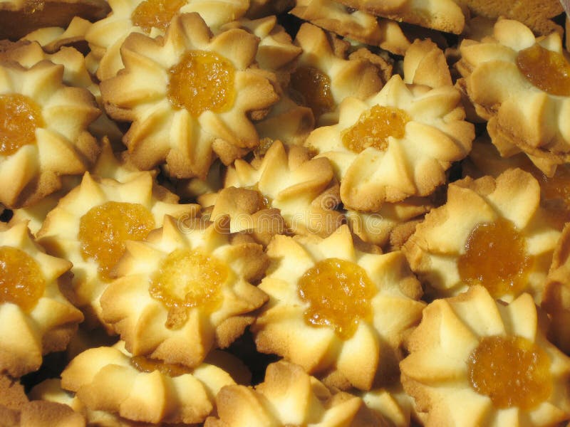 Mandarin cookies stock photo. Image of style, original - 7413836