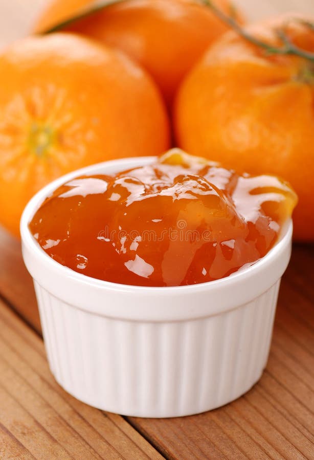 Mandarin jam stock image. Image of home, preserve, gourmet - 27126583
