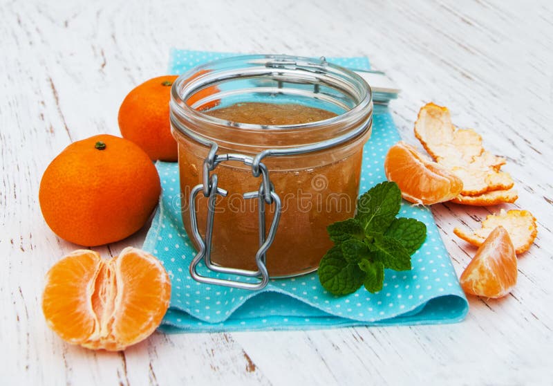 Mandarin jam stock image. Image of fresh, cooking, home - 50425167