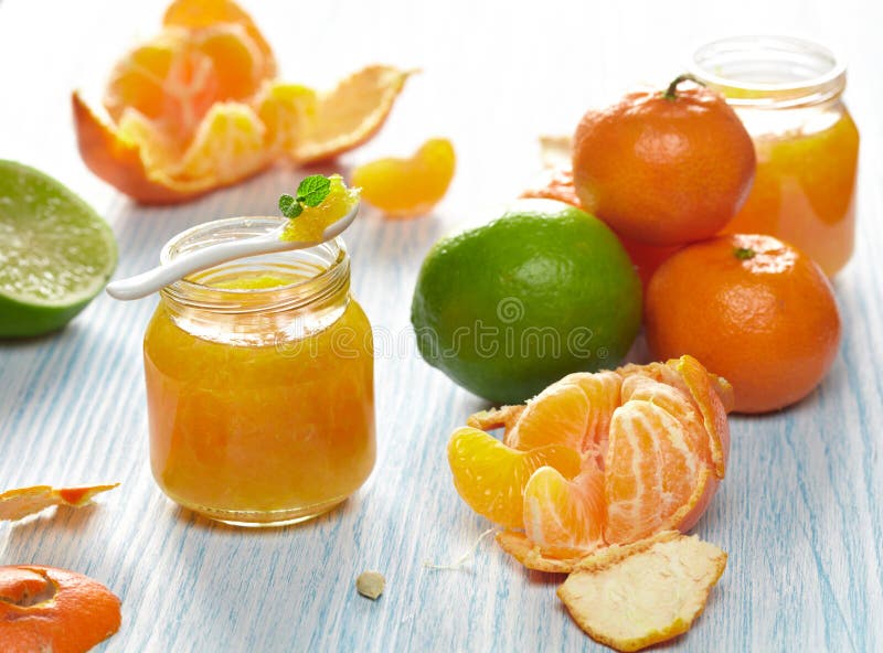 Orange Jam stock photo. Image of fresh, juicy, ingredients - 18263764