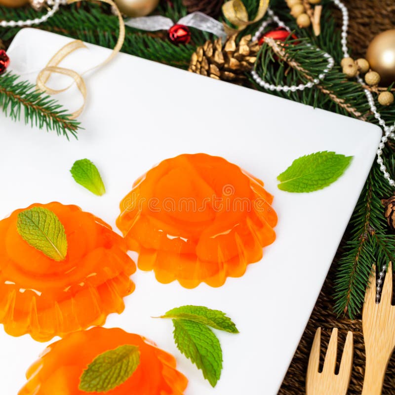 Mandarin Orange Jelly stock image. Image of idea, preserve - 80283289