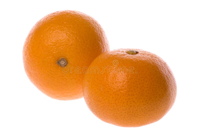 Mandarin Oranges Isolated stock image. Image of fresh - 6539023