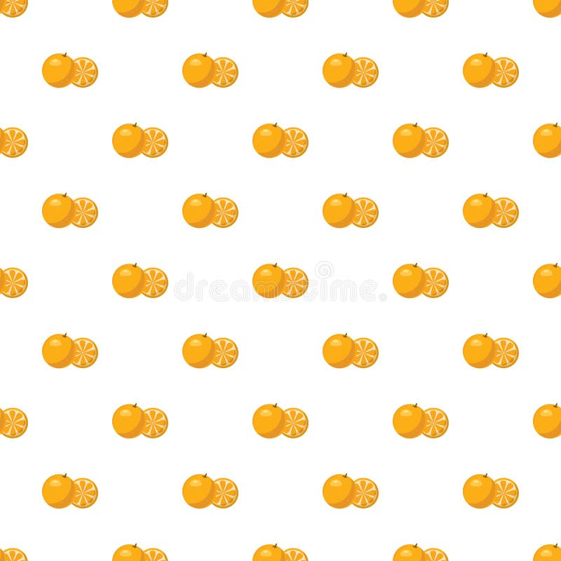 Mandarin pattern stock vector. Illustration of leaf - 120187186