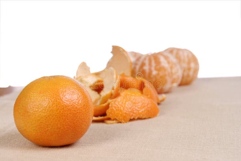Mandarin with skin stock image. Image of orange, eating - 19536915
