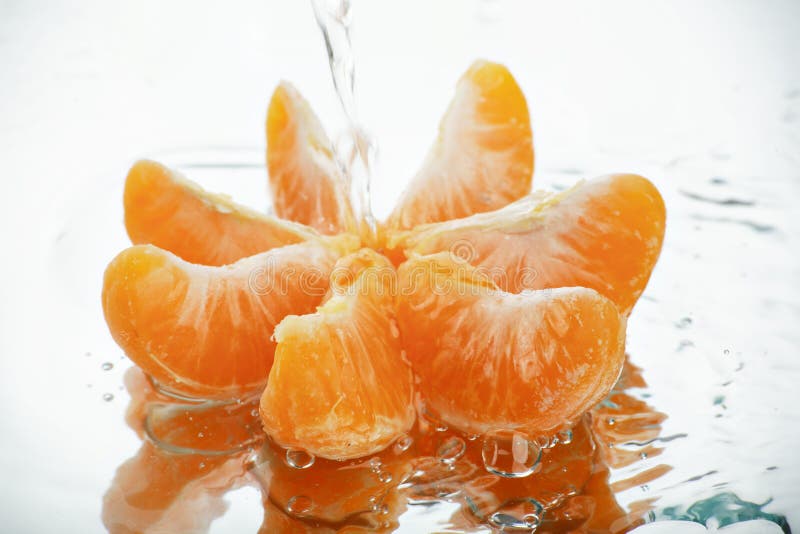 Water mandarin stock image. Image of diet, product, fast - 4413325