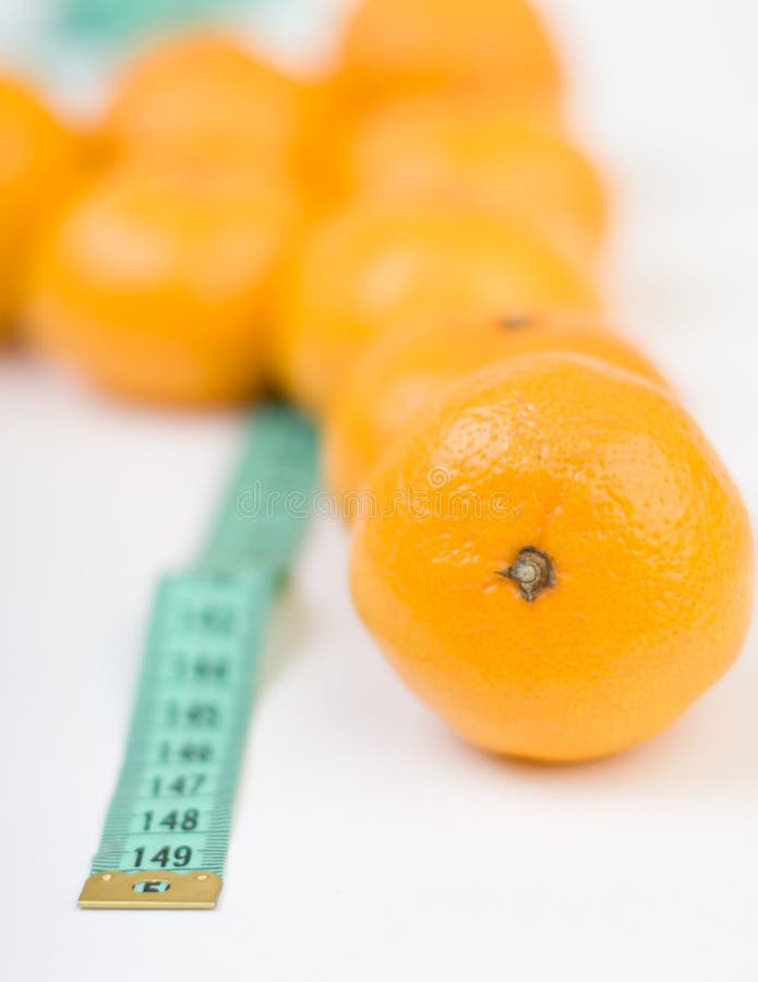 Mandarins and the Meter Line Stock Photo - Image of fresh, protect ...