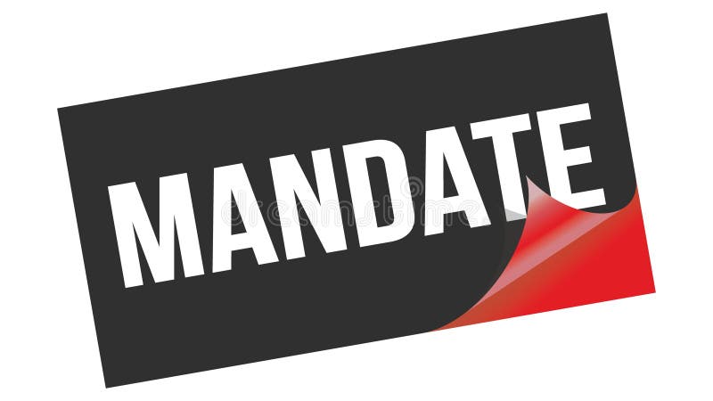 Mandate Text Stock Illustrations – 518 Mandate Text Stock Illustrations ...