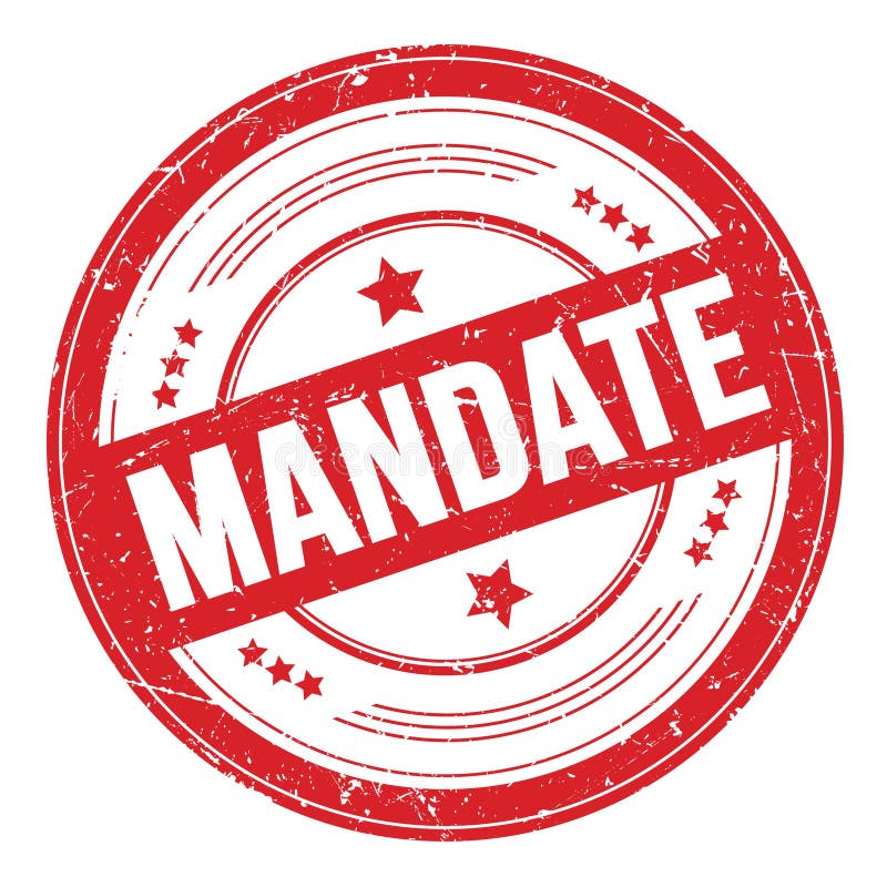 Mandate Text Stock Illustrations – 427 Mandate Text Stock Illustrations ...