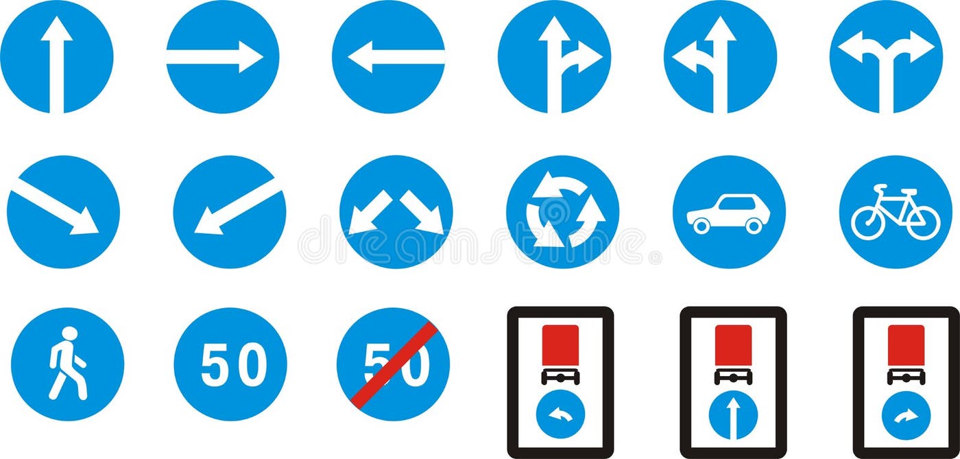 Mandatory Signs Stock Illustrations – 2,190 Mandatory Signs Stock ...