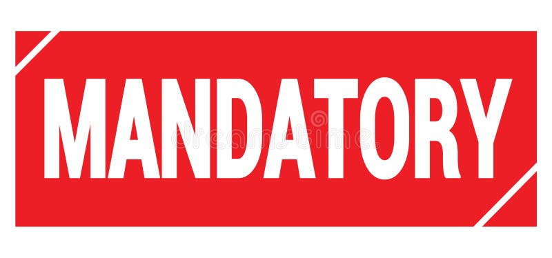 Mandatory Seal Stock Illustrations – 103 Mandatory Seal Stock ...