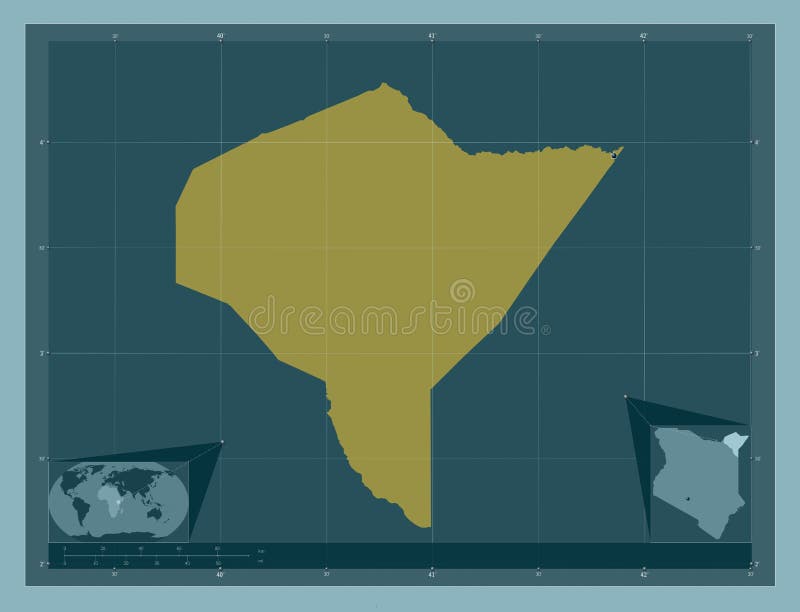 Mandera, Kenya. Solid. Capital Stock Illustration - Illustration of ...