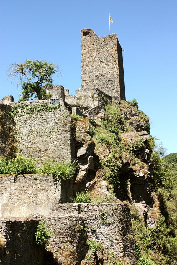 Manderscheid City and Surroundings Stock Image - Image of forrest ...