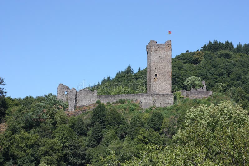 Manderscheid City and Surroundings Stock Photo - Image of beautiful ...