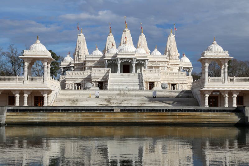 Tower Hindu Temple Atlanta Stock Photos - Free & Royalty-Free Stock ...