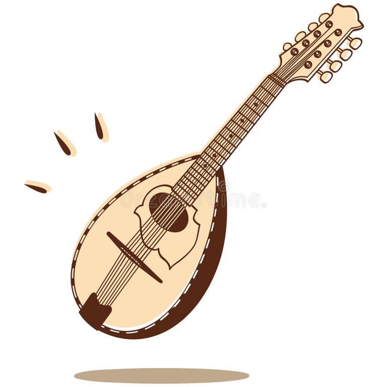 Old Italy Mandolin Stock Illustrations – 20 Old Italy Mandolin Stock ...