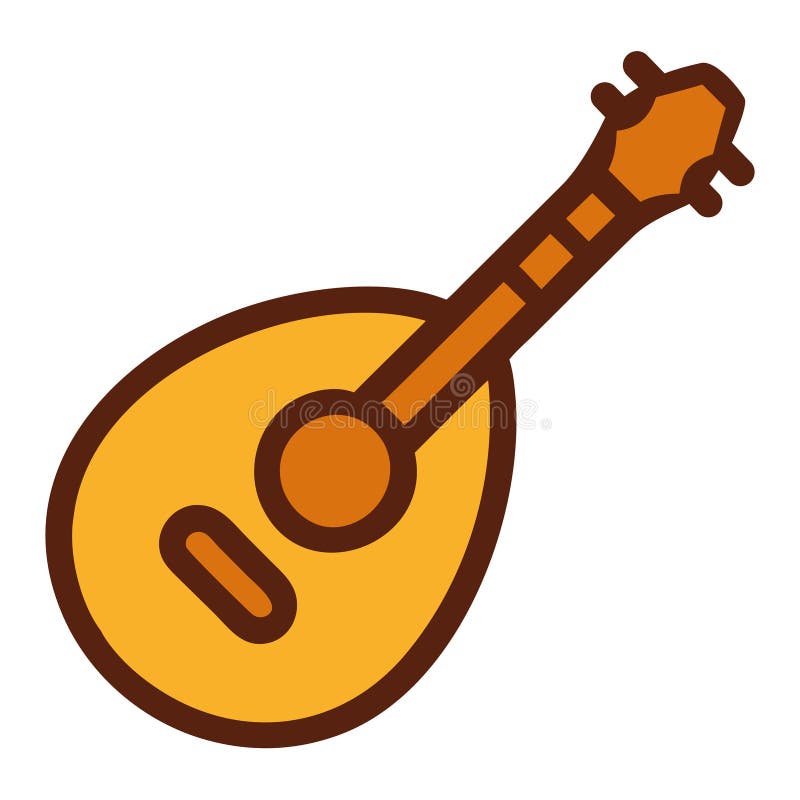 Mandolin music instrument stock vector. Illustration of vibrant - 362432299