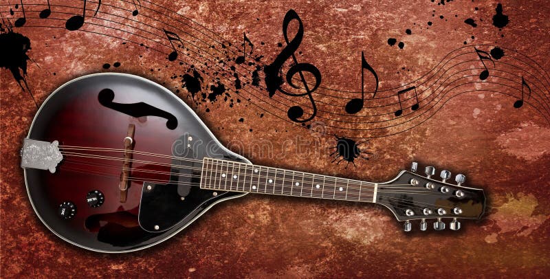 Mandoline stock photo. Image of lute, path, isolated - 14811642