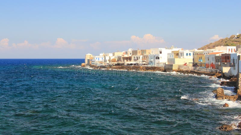 Mandraki Island of Nisyros stock image. Image of municipality - 386433515