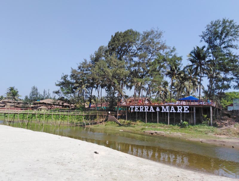 Mandrem beach. Goa, India editorial stock photo. Image of dreads ...
