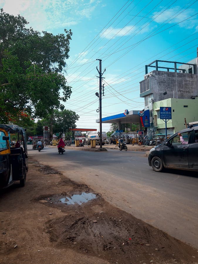 Mandsaur City High Way Wallpaper Editorial Photo - Image of building ...