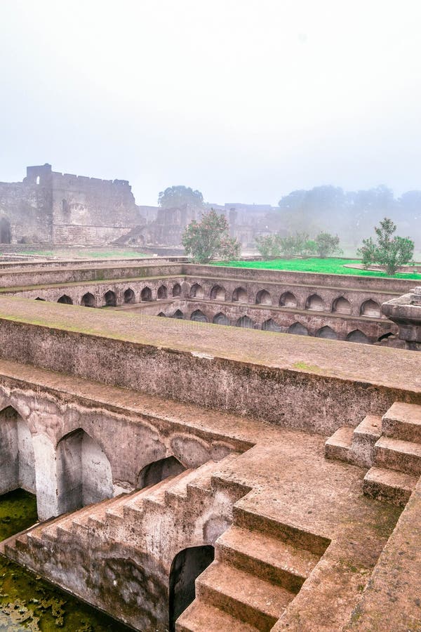 Fort stock image. Image of mandu, mahal, hill, indore - 248025927