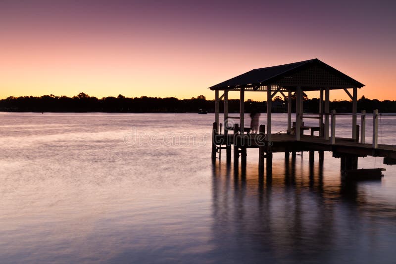 Mandurah Jetty stock image. Image of point, jetty, mandurah - 18040201