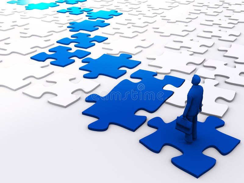 Maneira ao sucesso ilustração stock. Ilustração de jogar - 26919169