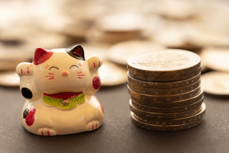 Maneki Neko Coin Stock Photos - Free & Royalty-Free Stock Photos from ...