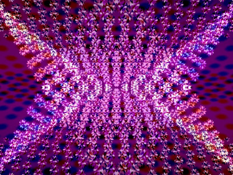 Manera Violeta De La Estrella Stock de ilustración - Ilustración de ...