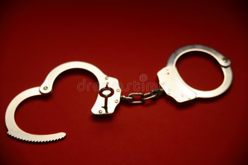 Manette immagine stock. Immagine di polizia, metallico - 1979555
