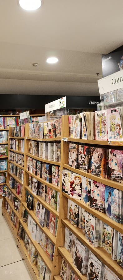 Manga isle editorial stock photo. Image of comic, store - 267789813