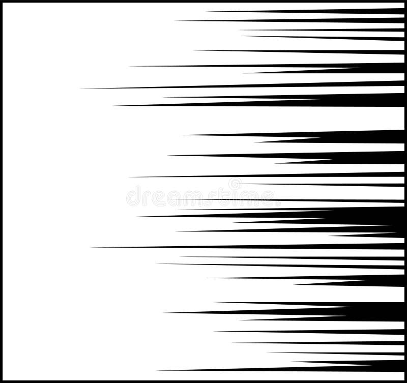 Manga Speed Lines Effect Background Stock Vector - Illustration of ...