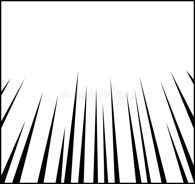 Manga Speed Lines Effect Background Stock Vector - Illustration of ...