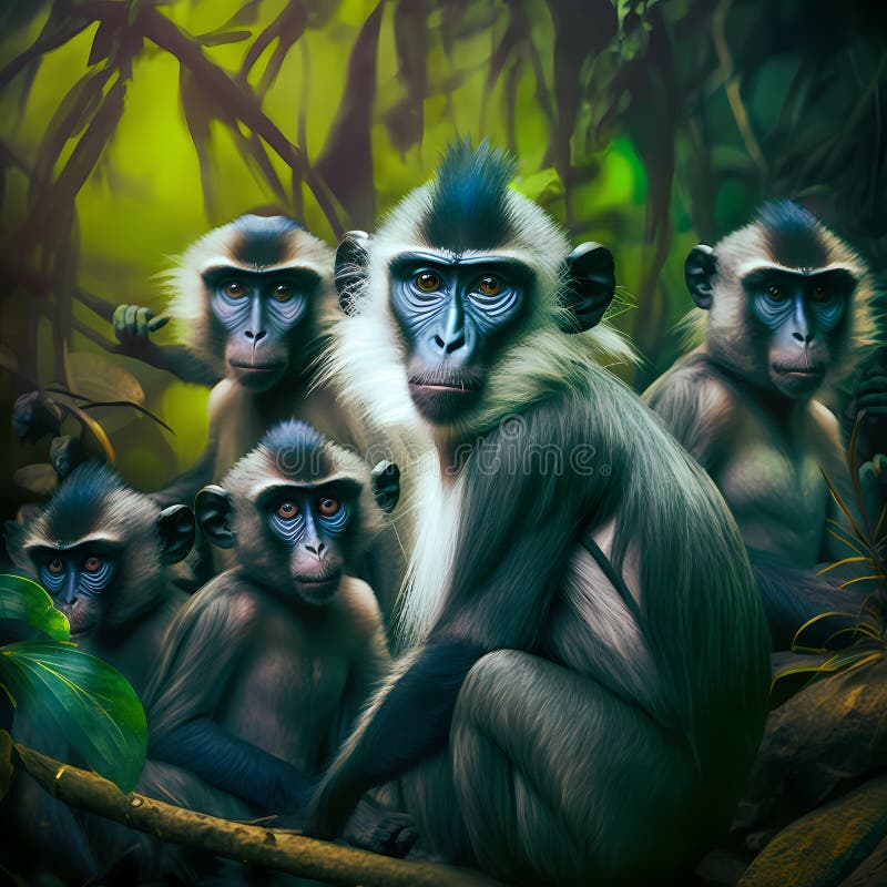 Monkey Community Stock Illustrations – 105 Monkey Community Stock ...