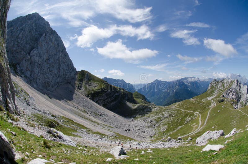 Mangart stock photo. Image of peak, summit, julian, mangart - 49051386