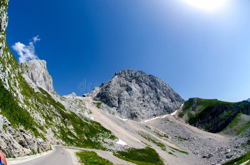 Mangart stock photo. Image of italy, italia, mountain - 49065368