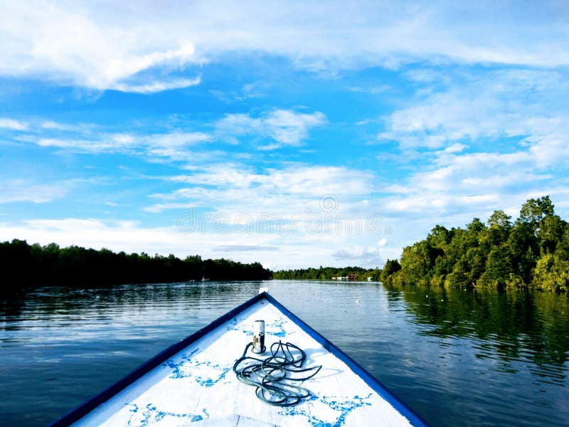 Manggar river stock photo. Image of east, borneo, manggar - 114448820