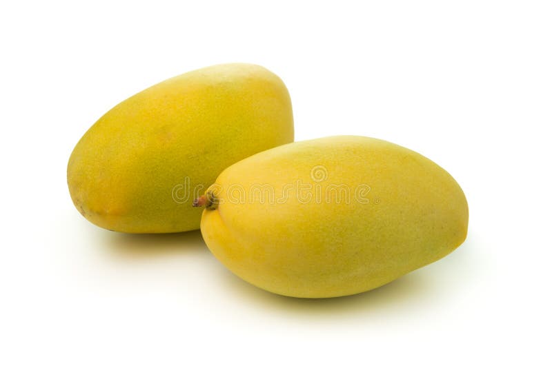 Manghi Su Priorità Bassa Bianca Immagine Stock - Immagine di sugoso ...