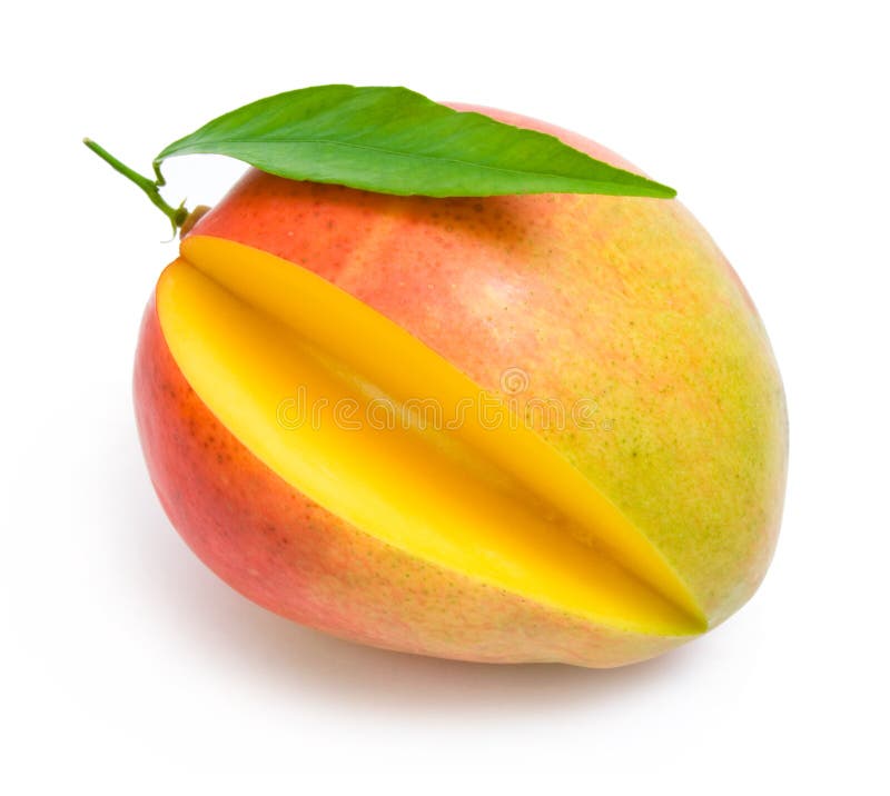 Mango stock image. Image of yummy, colored, pulp, white - 14616479