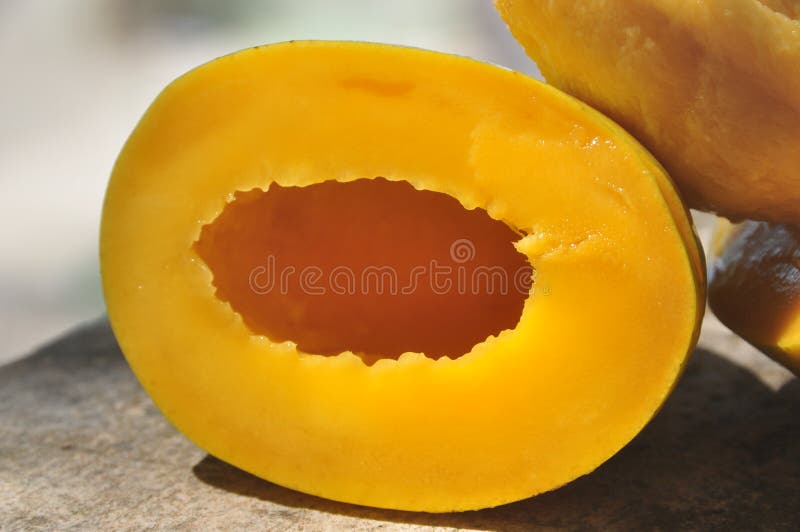 Mango stock image. Image of juicy, sweet, orange, pulp - 18069011