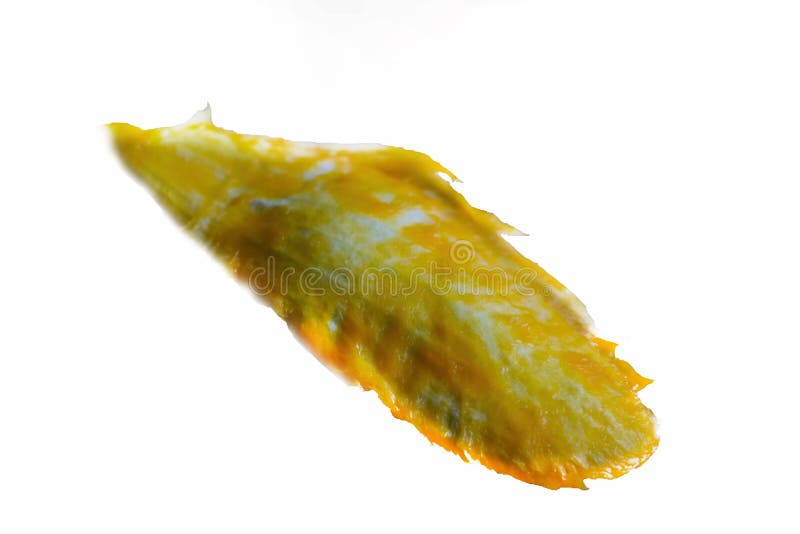 Mango Bone on the Table after Eating Stock Photo - Image of plate, food ...