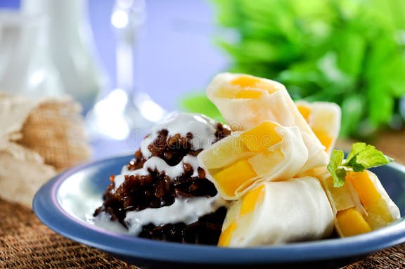 Cold crape stock image. Image of gourmet, sticky, pancake - 113643553