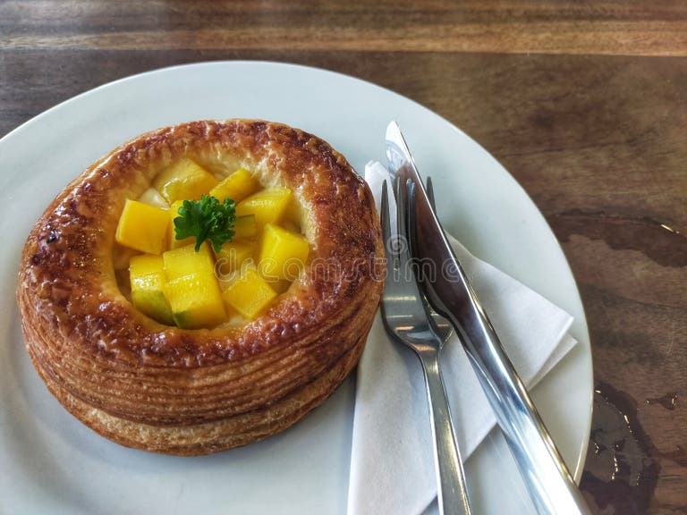 Mango danish shoot from up stock image. Image of shoot - 202738375