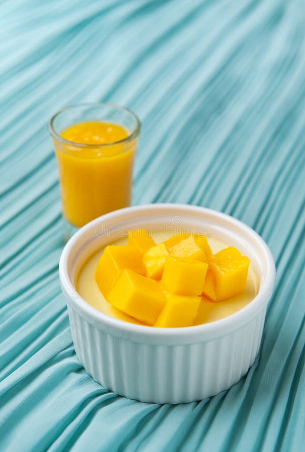 Mango dessert stock image. Image of exotic, dessert, freshness - 32591857