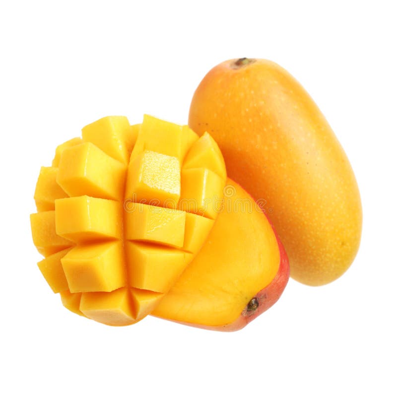 Mango en el fondo blanco foto de archivo. Imagen de sano - 143318028