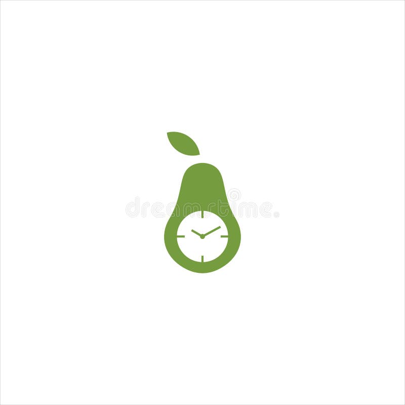 Mango End Time Logo Vector Abstract Modern Stock Vector - Illustration ...