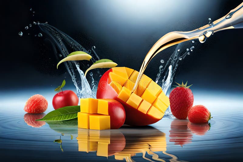 Mango Explosion Stock Illustrations – 82 Mango Explosion Stock ...