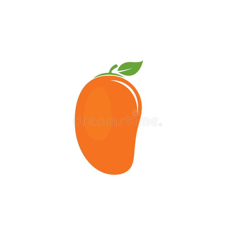 Mango in Flat Style. Mango Vector Logo Stock Vector - Illustration of ... Mango in Flat Style. Mango Vector Logo Stock Vector - Illustration of ...